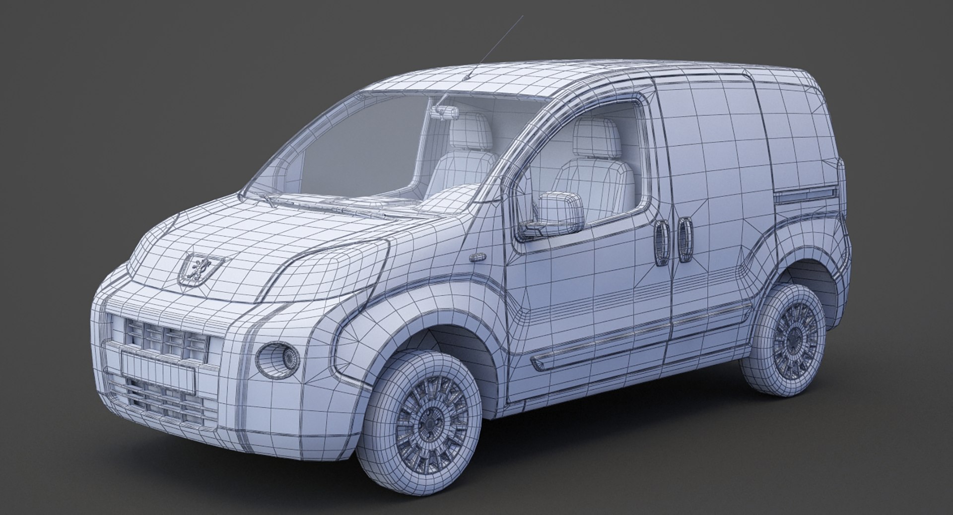 3D Peugeot Bipper - TurboSquid 2152996