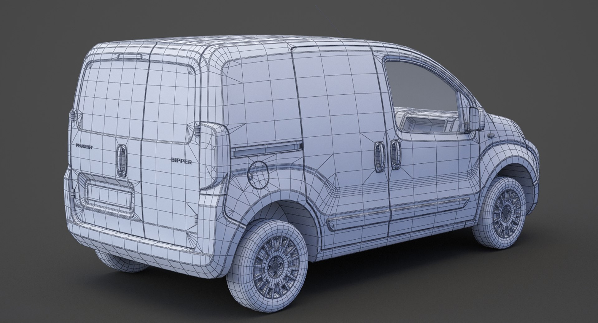 3D Peugeot Bipper - TurboSquid 2152996
