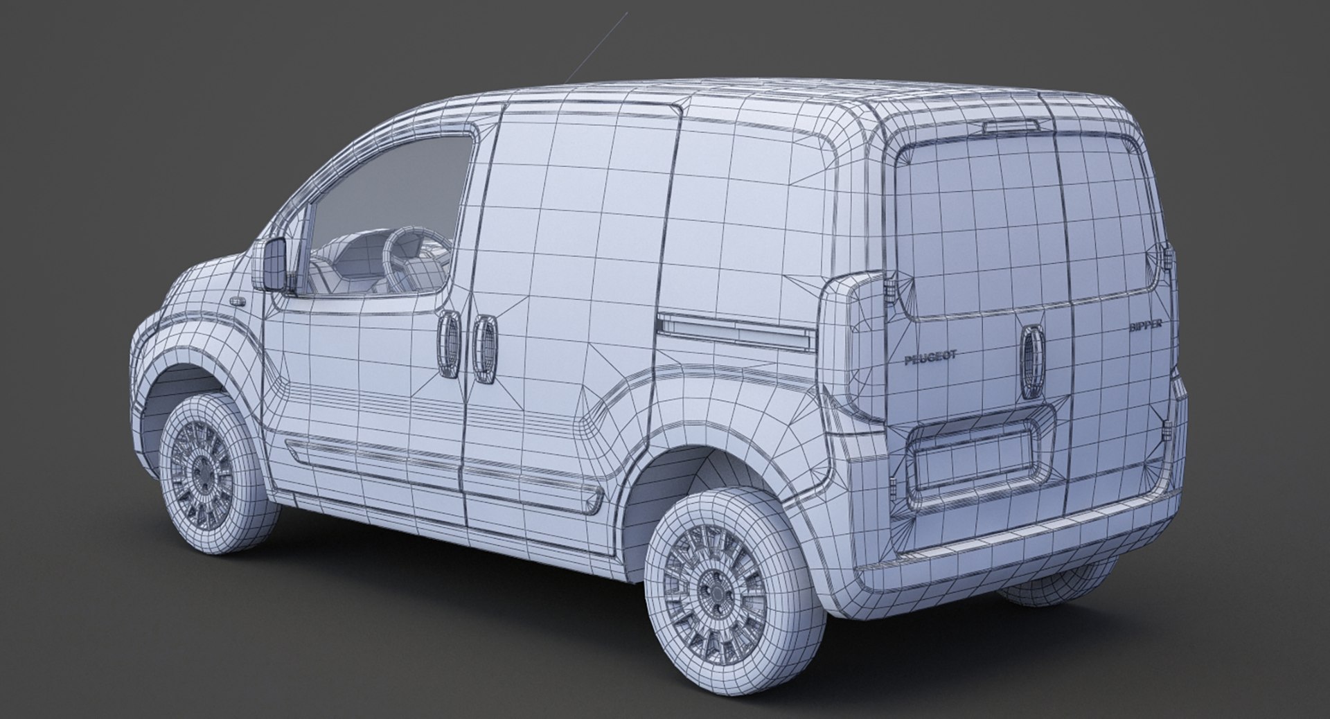 3D Peugeot Bipper - TurboSquid 2152996