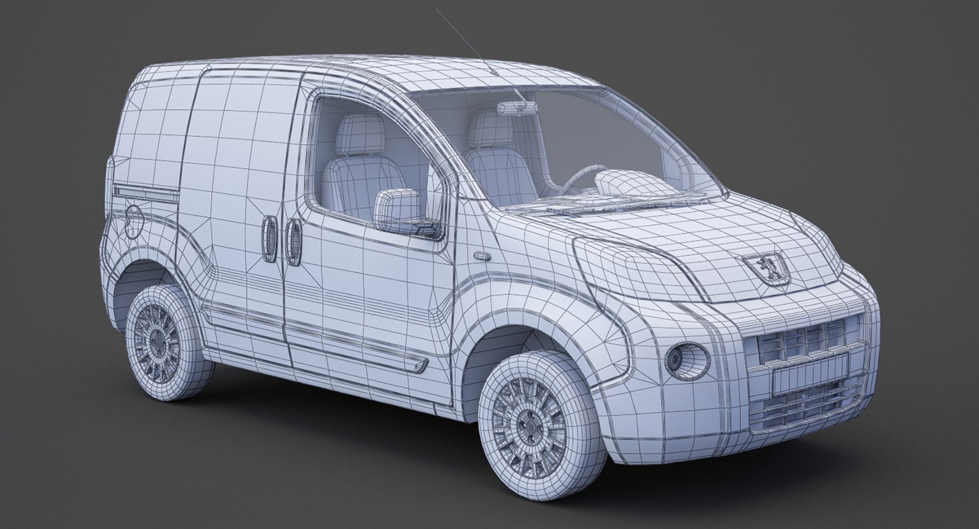 3D Peugeot Bipper - TurboSquid 2152996