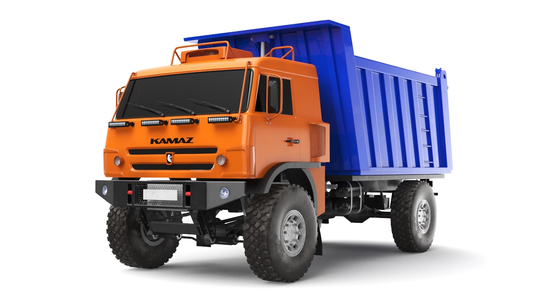 3D Model Kamaz Trucks - TurboSquid 1375088