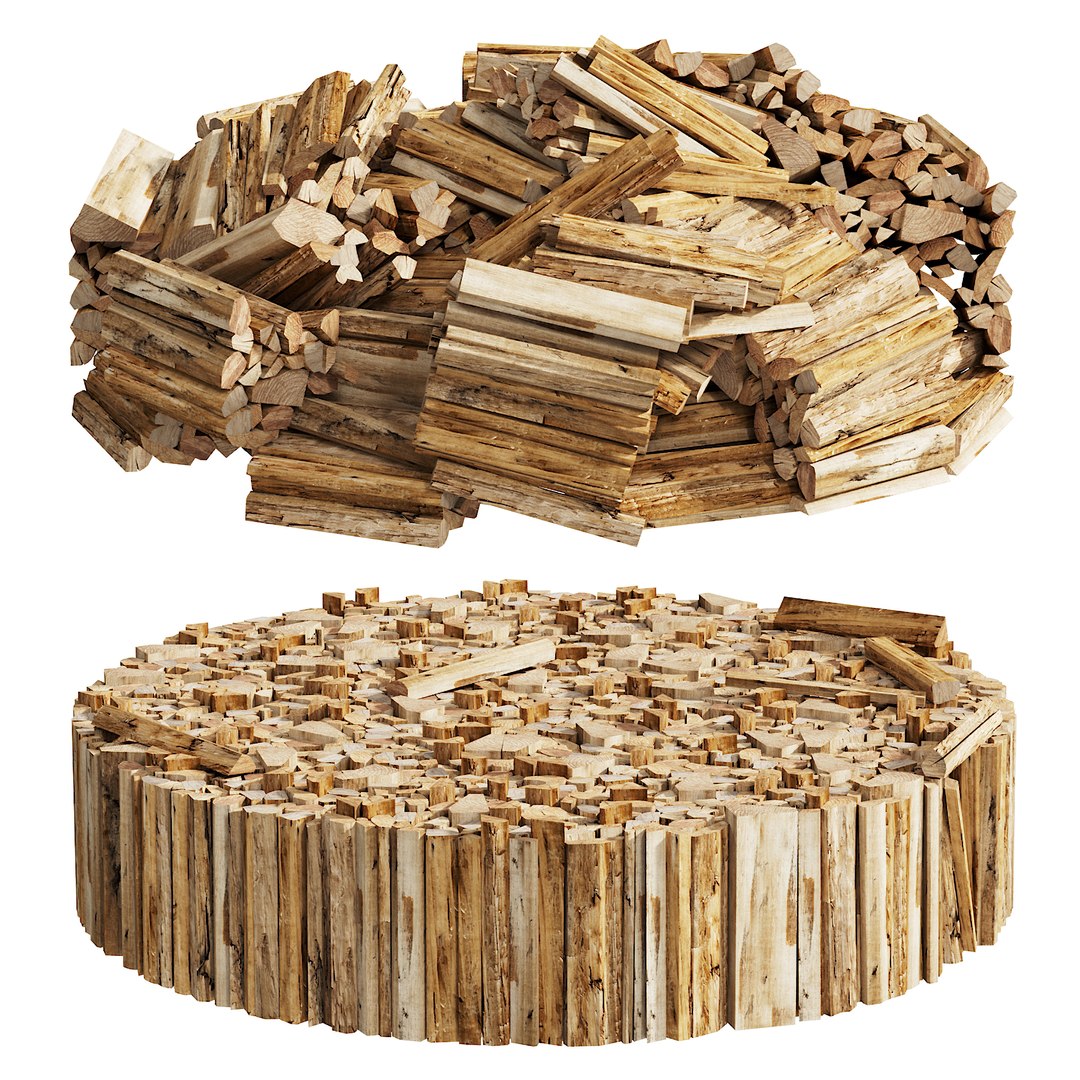 3D 039 Firewood Logs 02 Model - TurboSquid 1765926