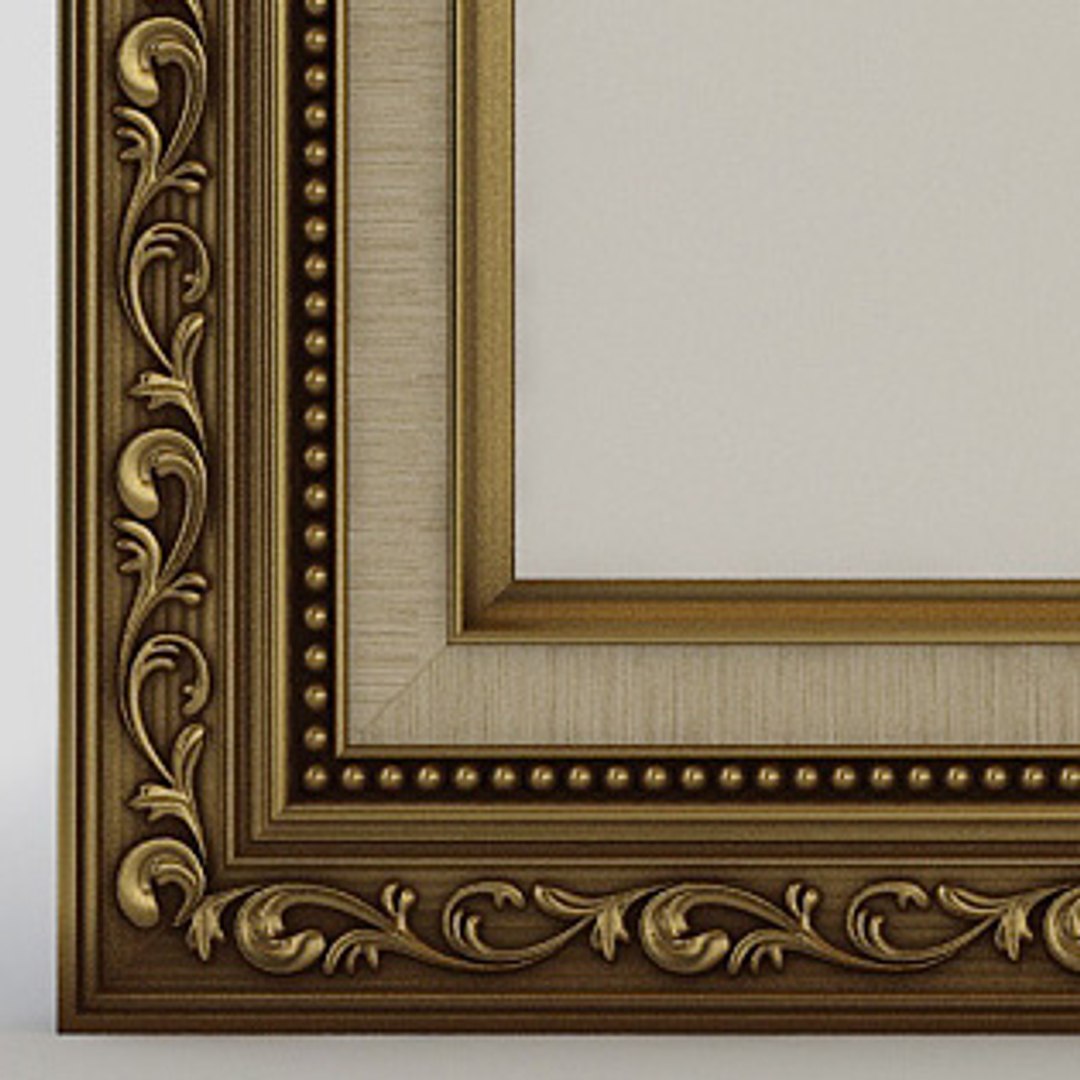 3d Model Frame Pictures Classic