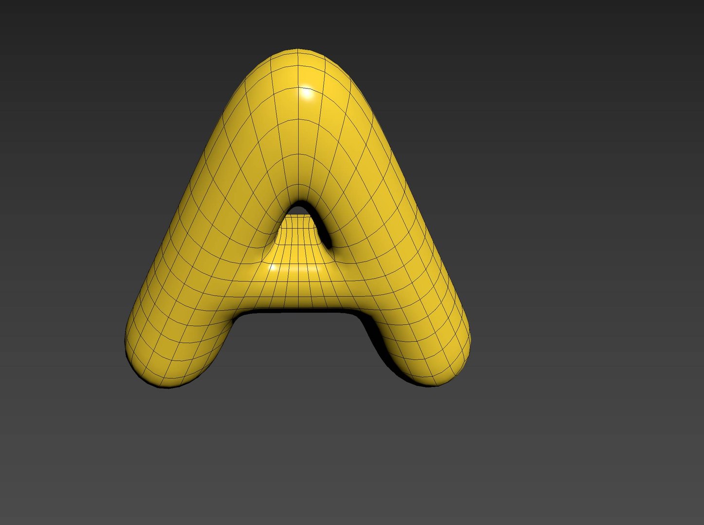 A Alphabet 3D Model - TurboSquid 2302199