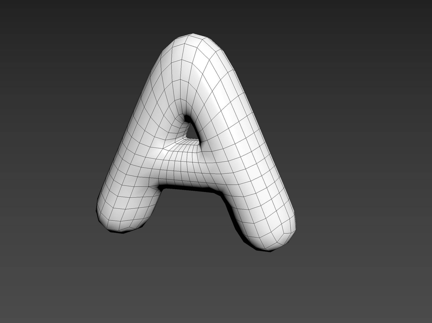 A Alphabet 3D Model - TurboSquid 2302199