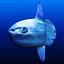 Sunfish Fish Ocean 3d Model