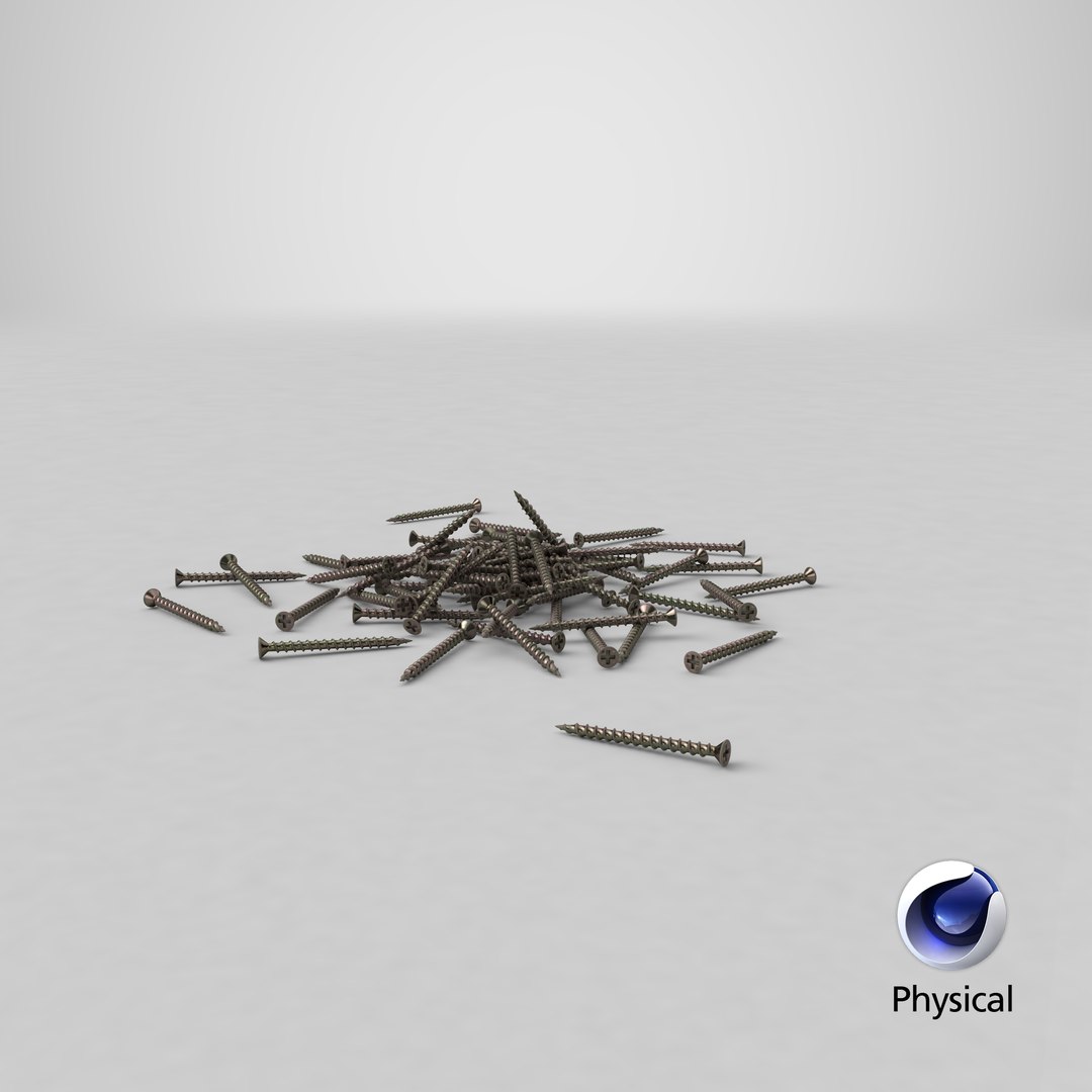 3D model Hardware Screw - TurboSquid 2028407