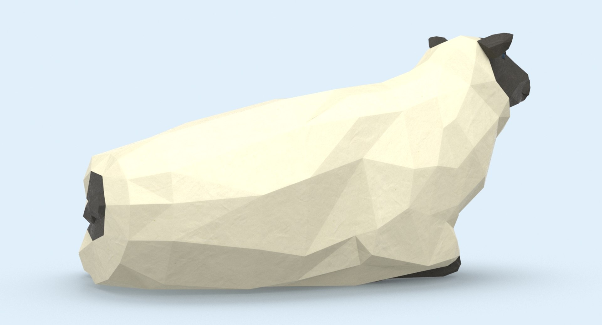 Sheep---lying 3D Model - TurboSquid 1237867