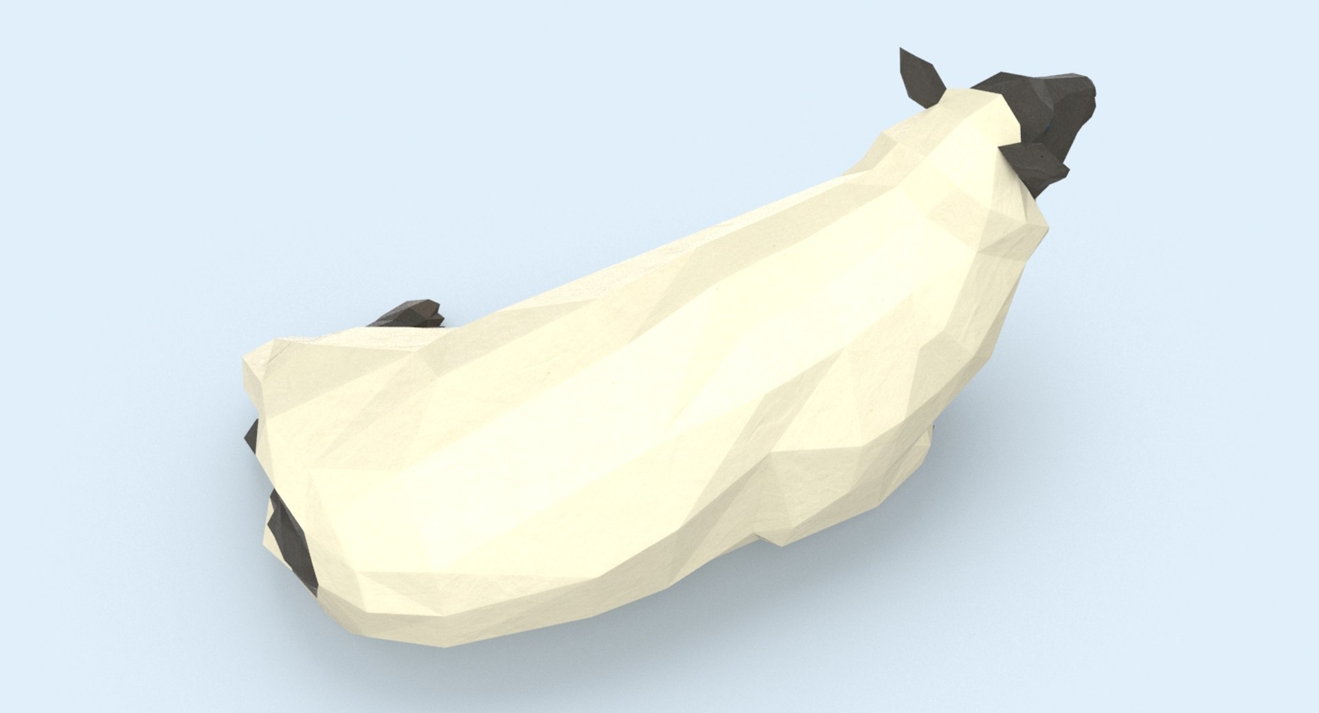 Sheep---lying 3D Model - TurboSquid 1237867