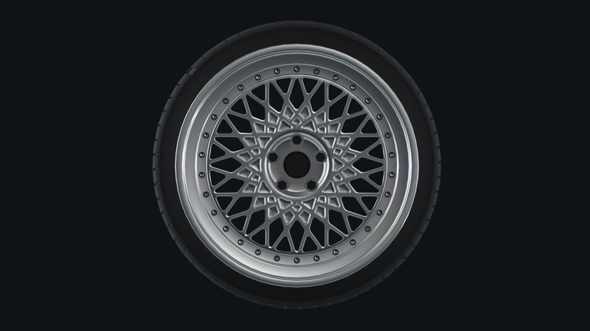 BBS Car Rims 3D Model - TurboSquid 2153321
