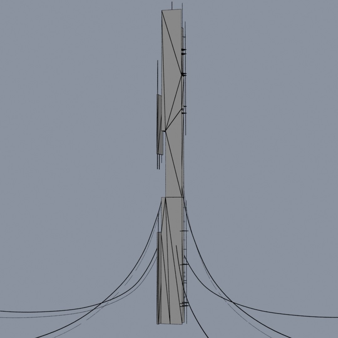 Free Combine Citadel Hl2 3d Model