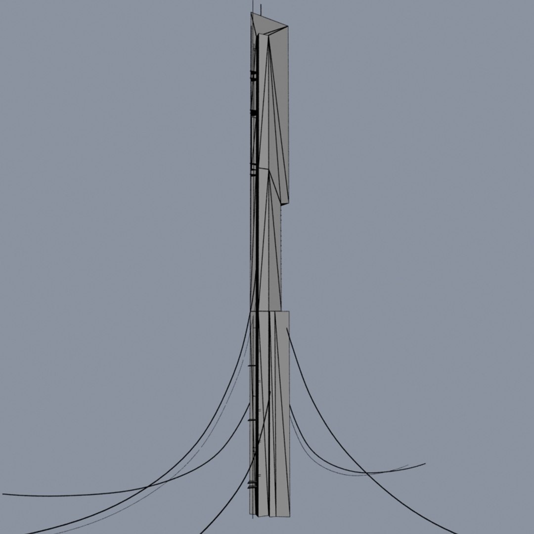 Free Combine Citadel Hl2 3d Model