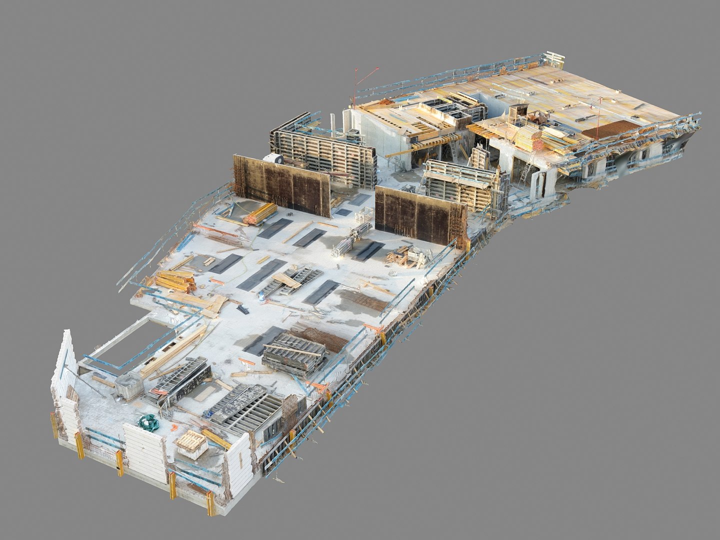 Building construction roof scan 3D - TurboSquid 1434182