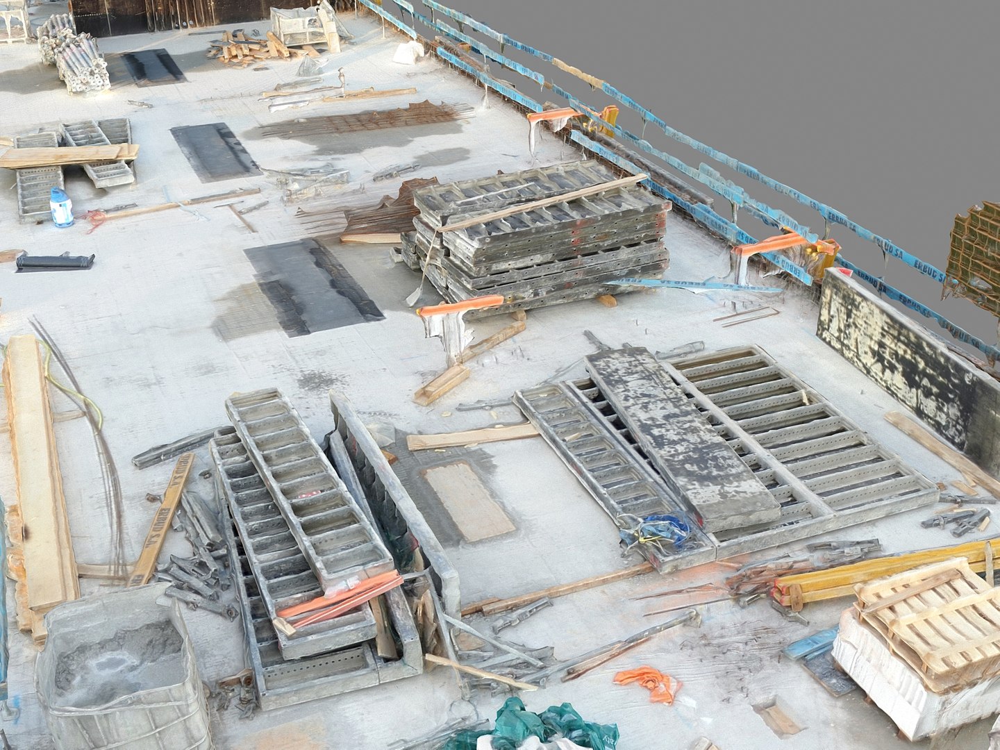 Building construction roof scan 3D - TurboSquid 1434182