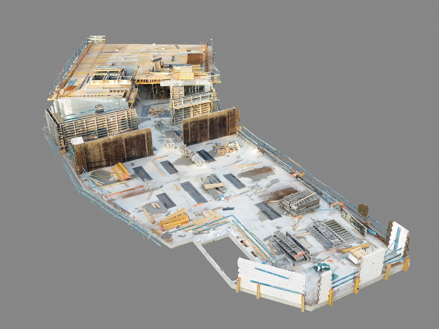 Building construction roof scan 3D - TurboSquid 1434182