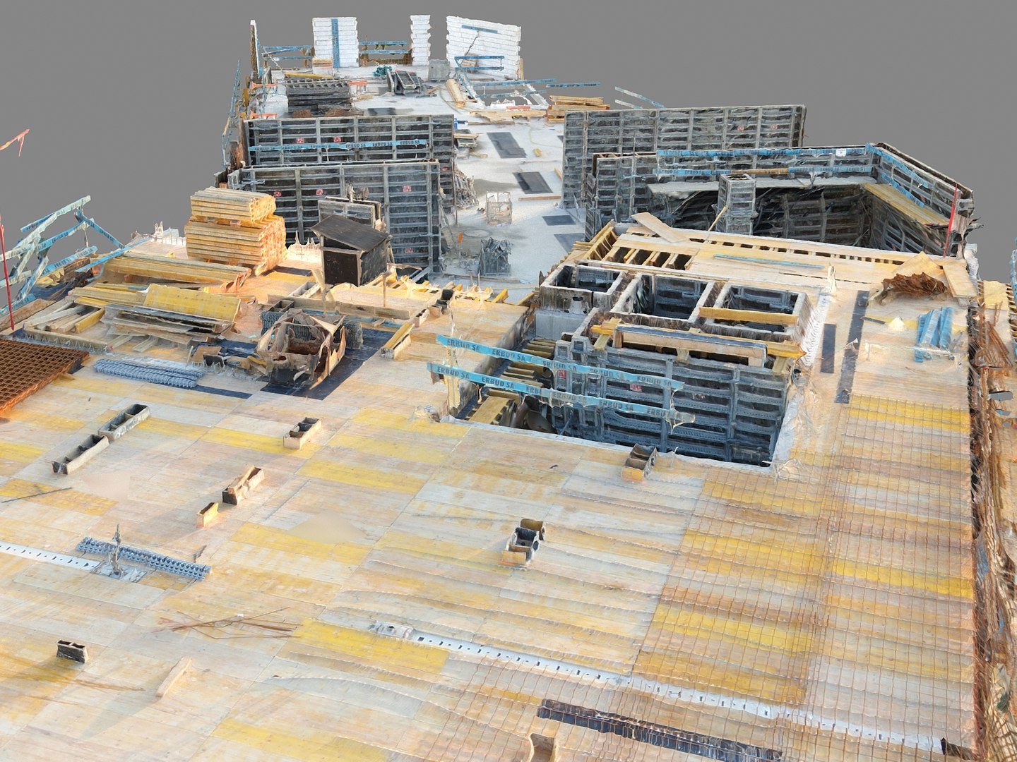Building construction roof scan 3D - TurboSquid 1434182