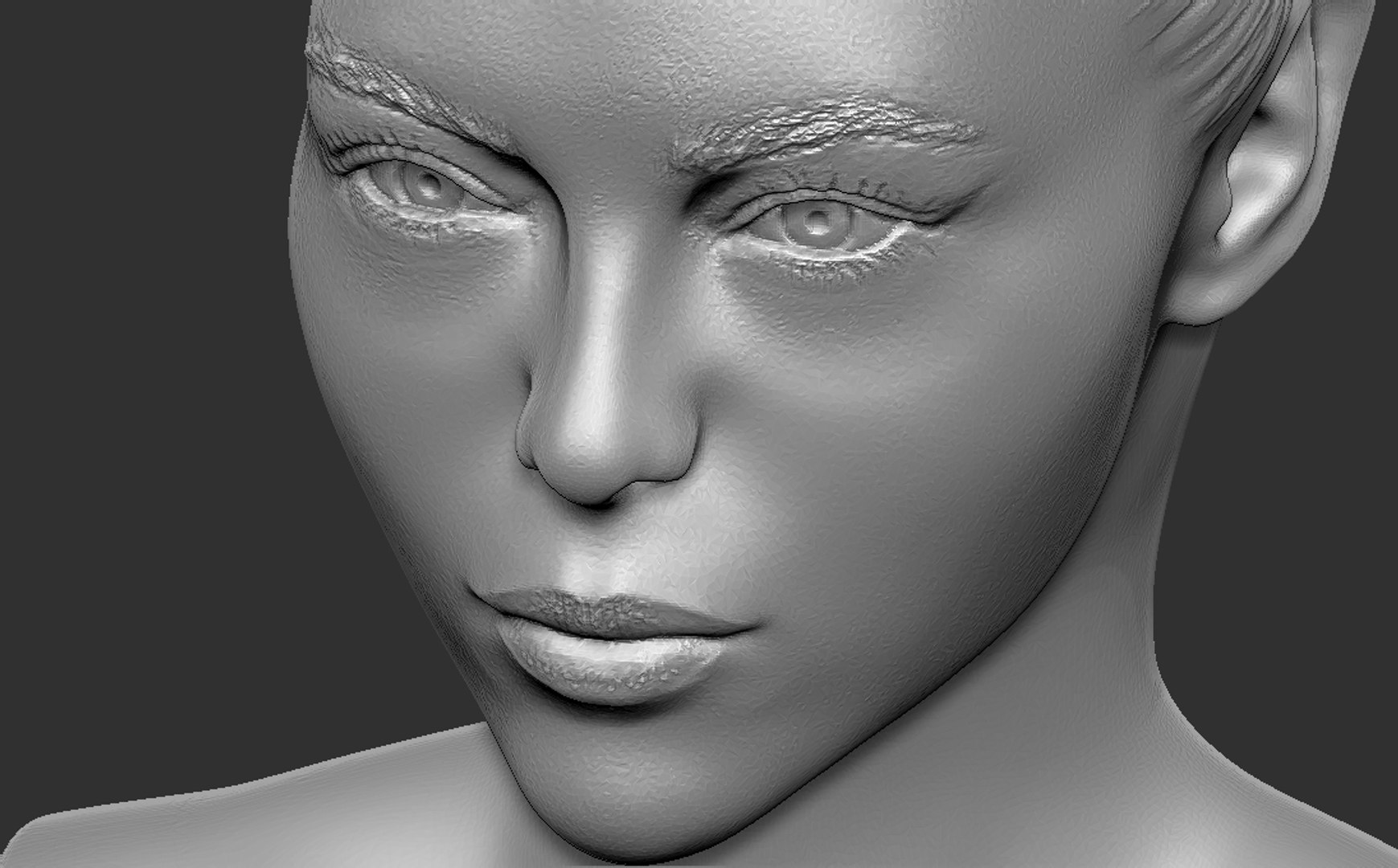 Bust Woman Printing 3D Model - TurboSquid 1657437