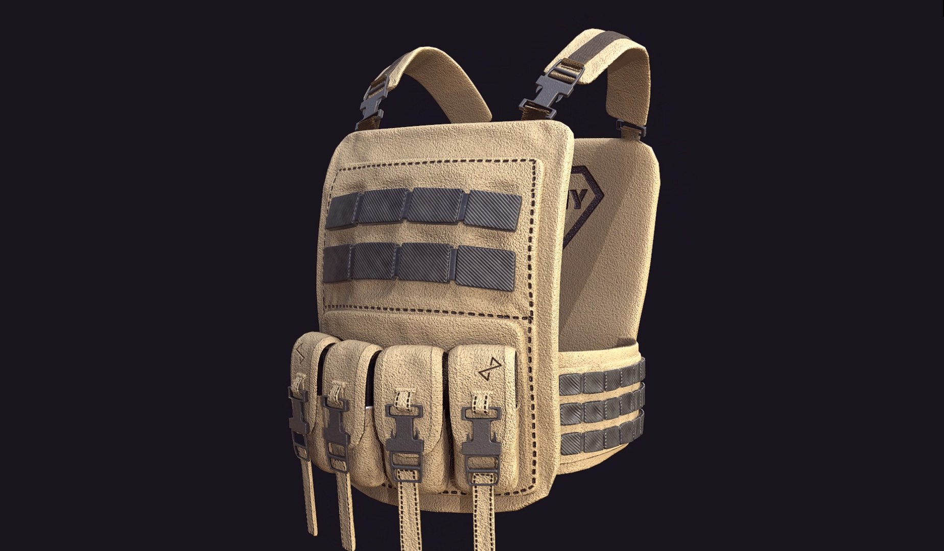 Vest pbr 3D model - TurboSquid 1633783