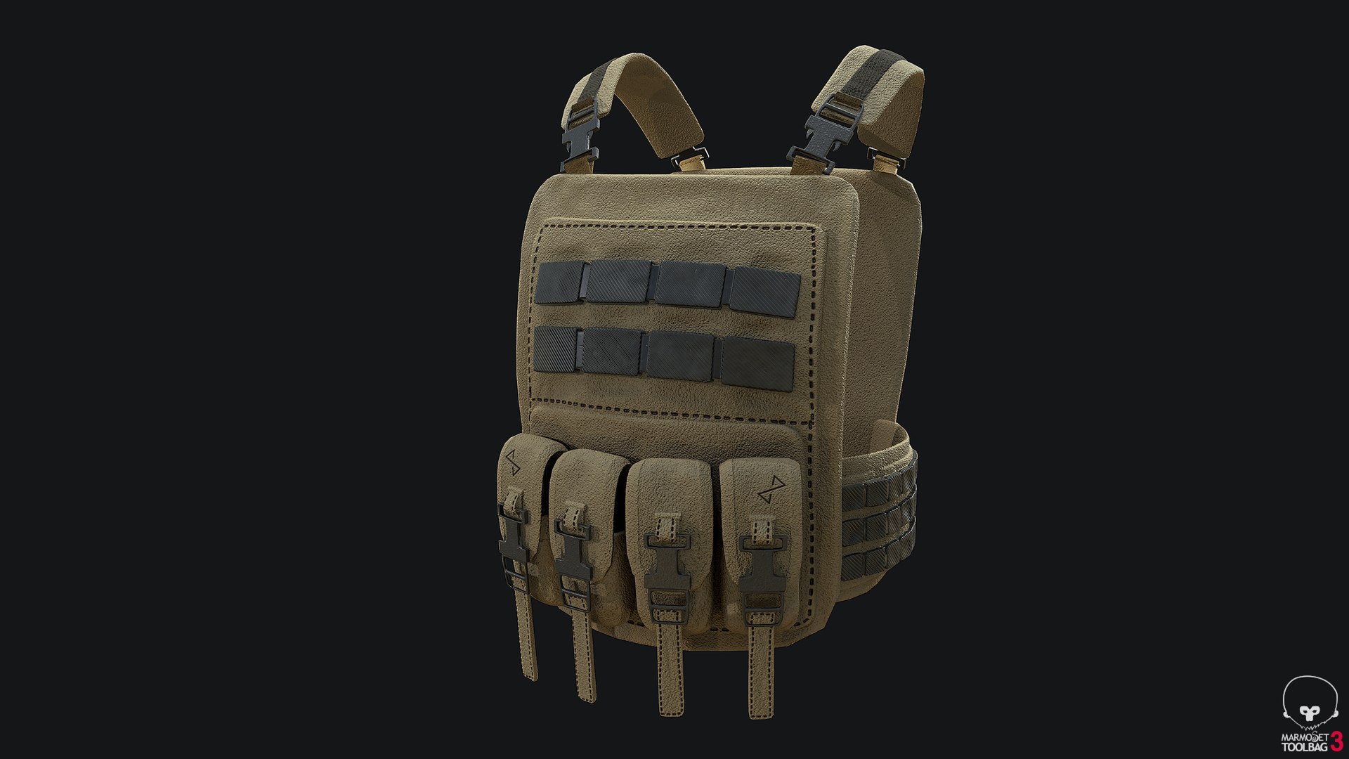 Vest pbr 3D model - TurboSquid 1633783