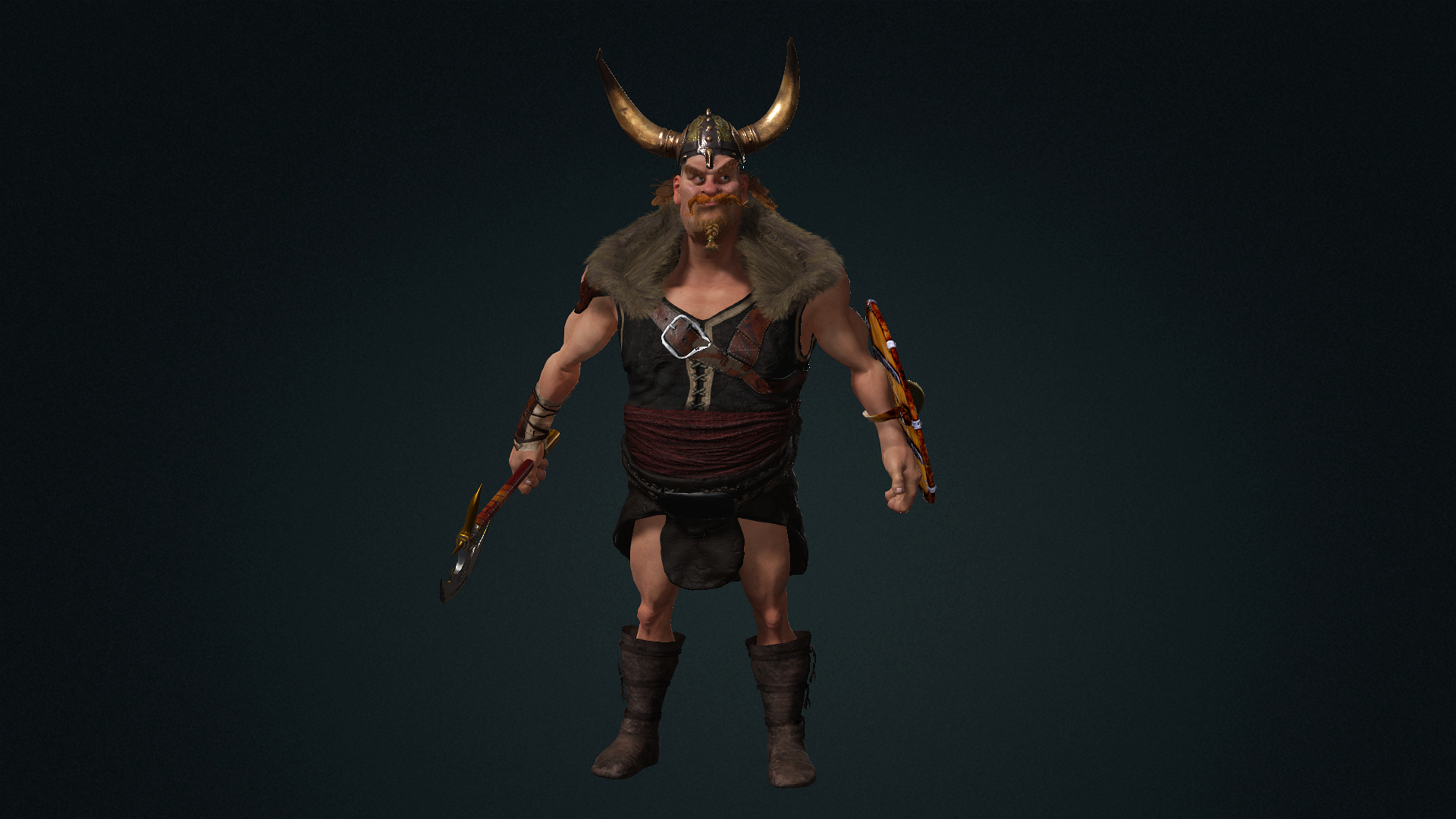 Viking Man 3D Model - TurboSquid 1941462