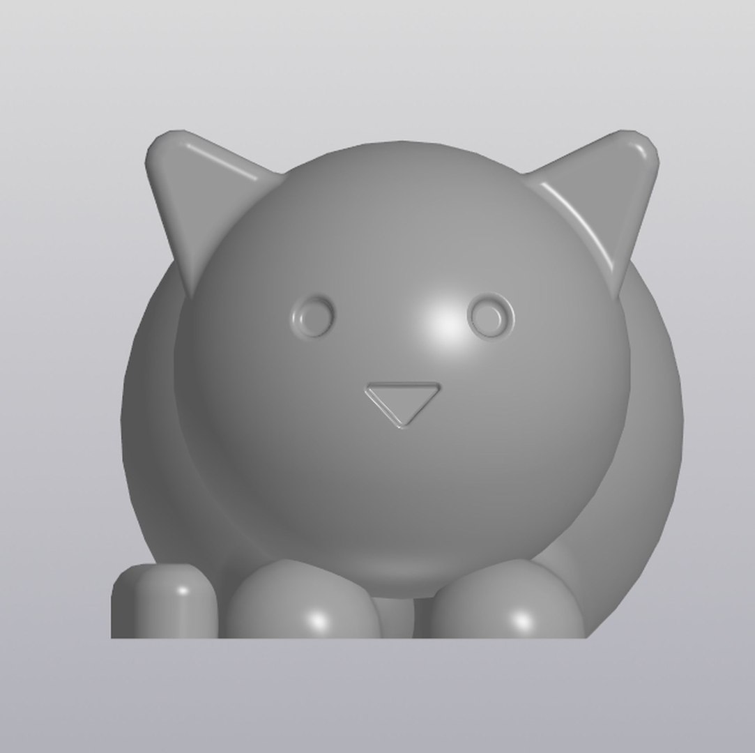 3D model Flowerpot Cat - TurboSquid 1729095