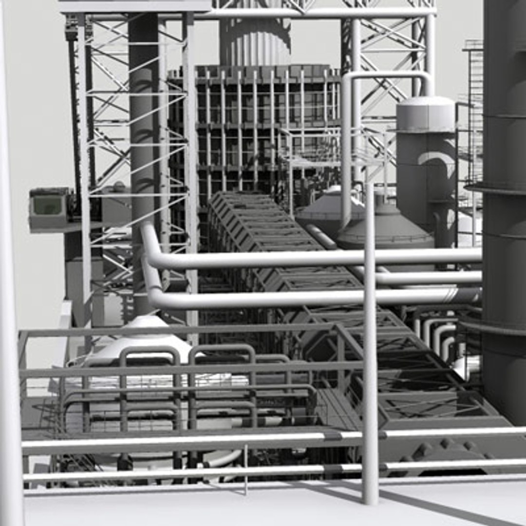 Fpso Drill Ship 3d Model