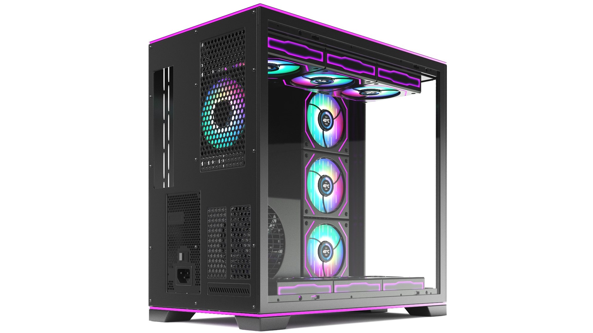 Detailed Empty Computer Tower 3D - TurboSquid 2297159