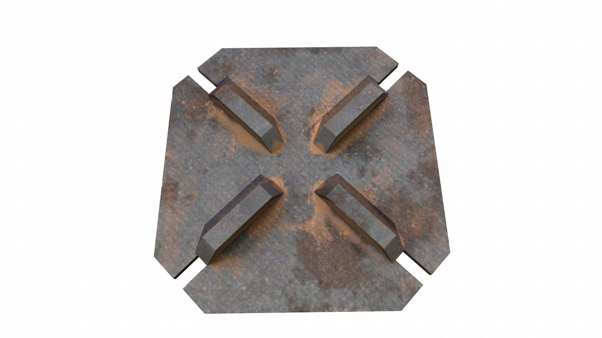 Tire Balancing Plate 3D Model - TurboSquid 2333422