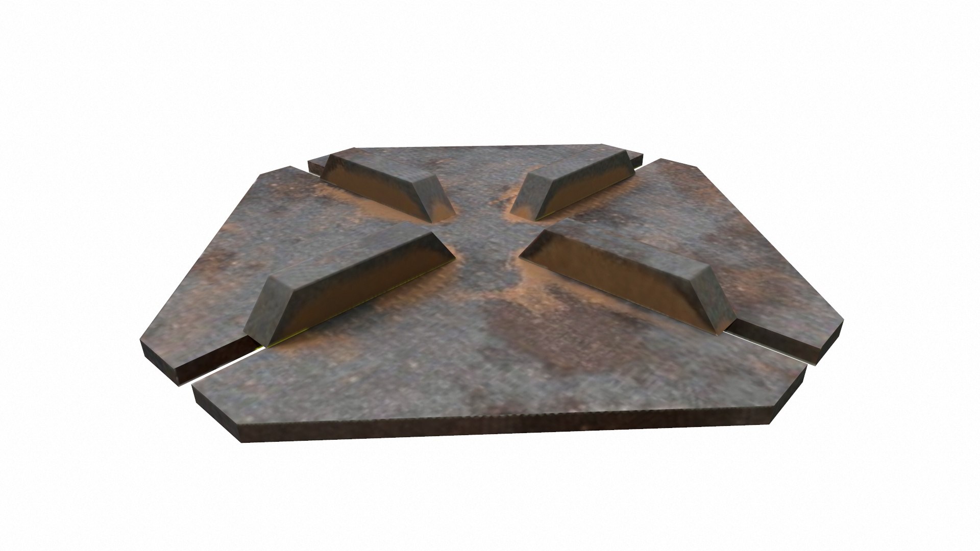Tire Balancing Plate 3D Model - TurboSquid 2333422
