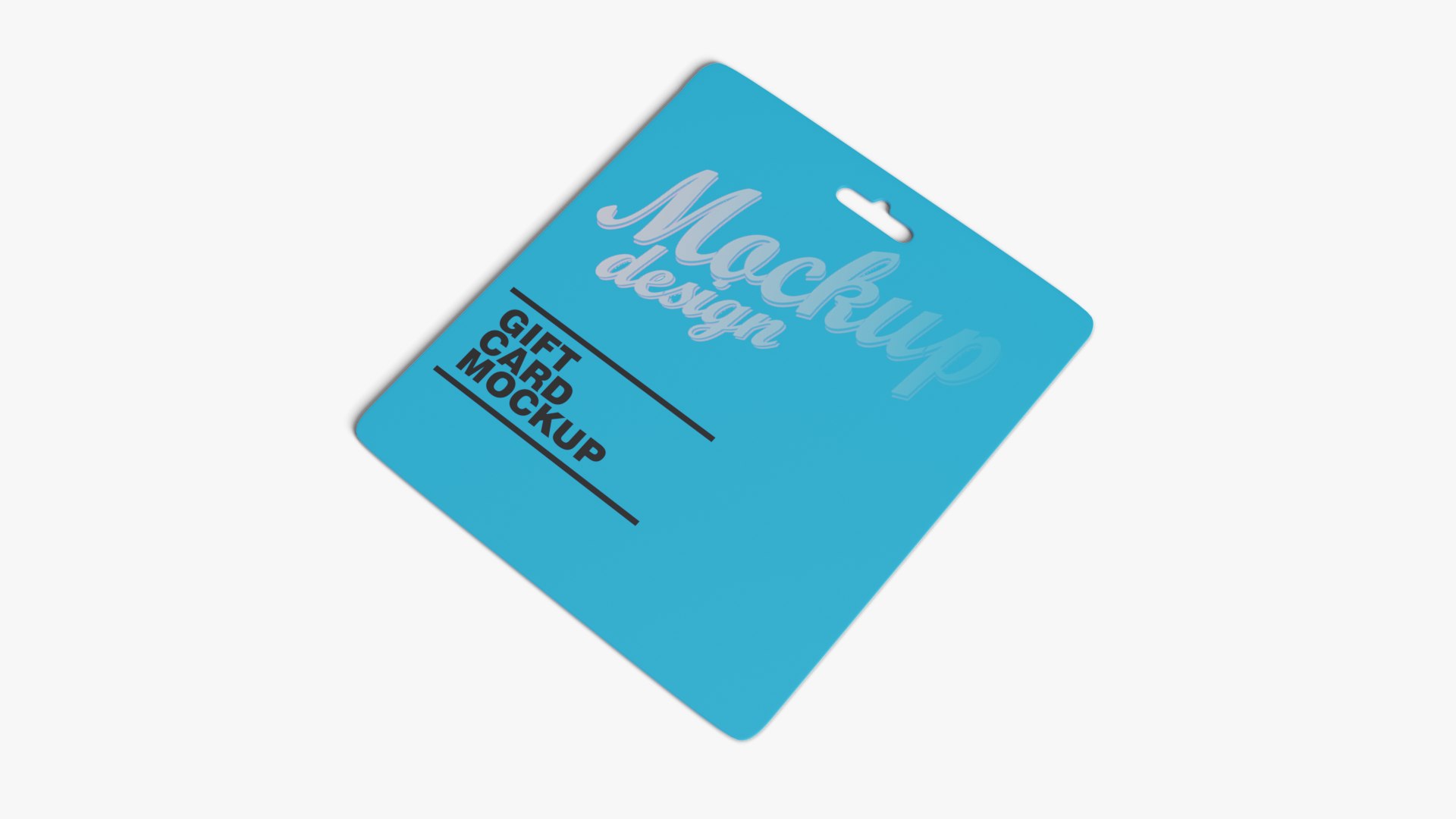 3D Card Mockup - TurboSquid 1664524