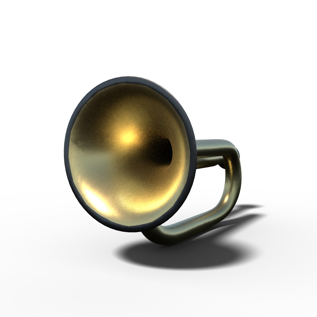 Trumpet 3D model - TurboSquid 2063756