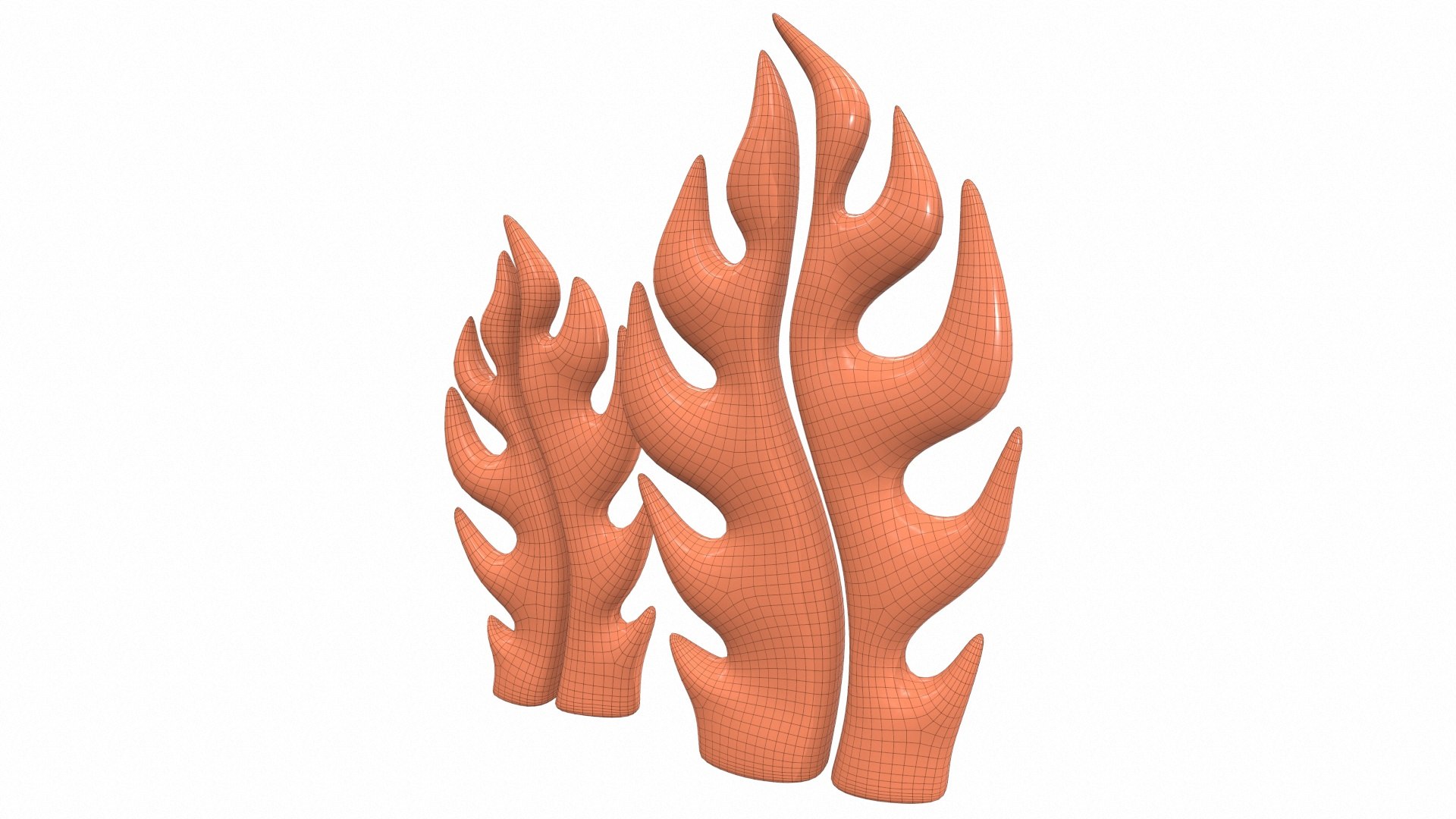 3D Abstract Sculpture M129 Model - TurboSquid 2315972