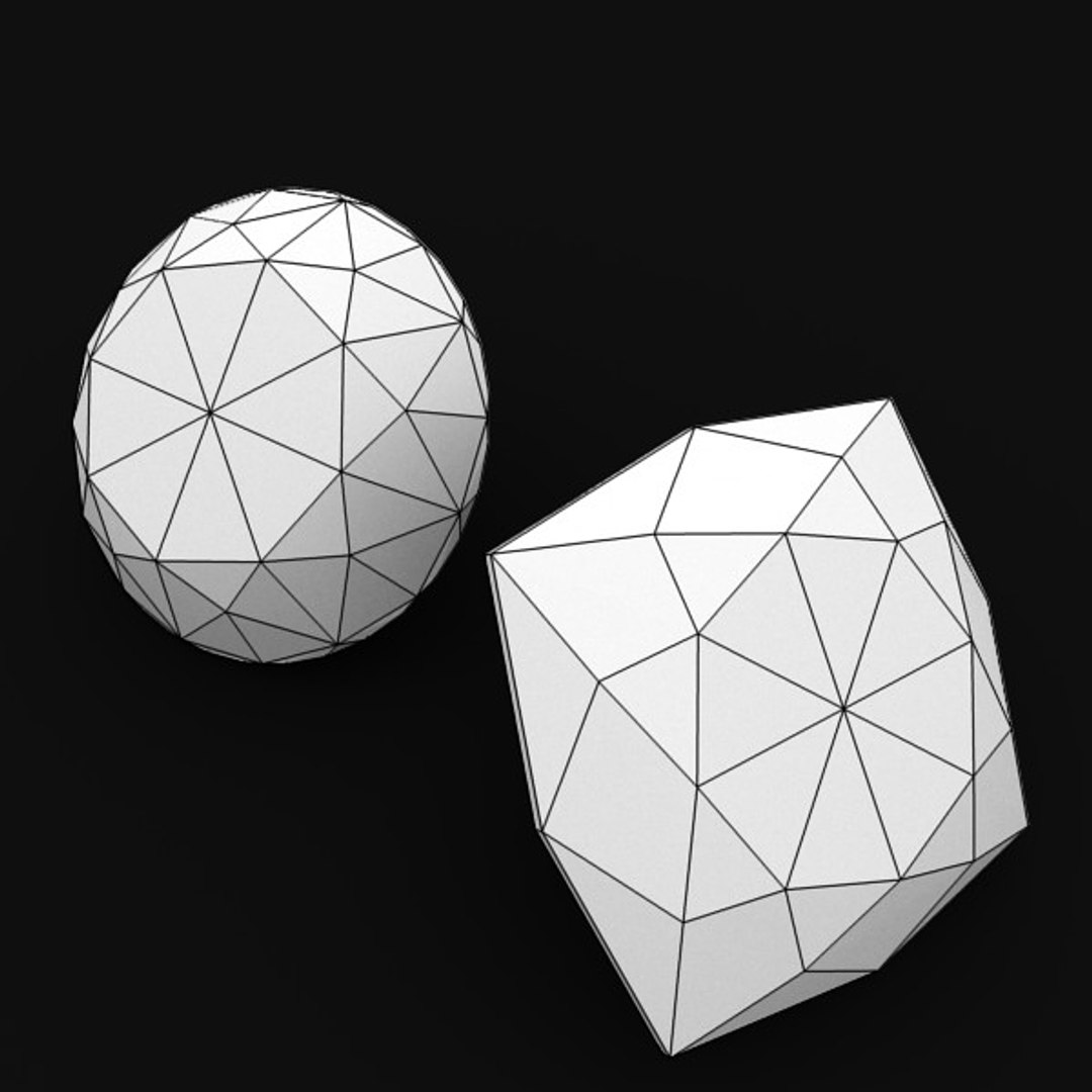 3ds Max Cutted Gems