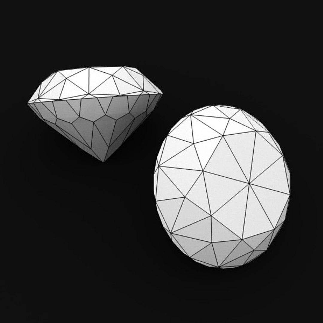 3ds Max Cutted Gems