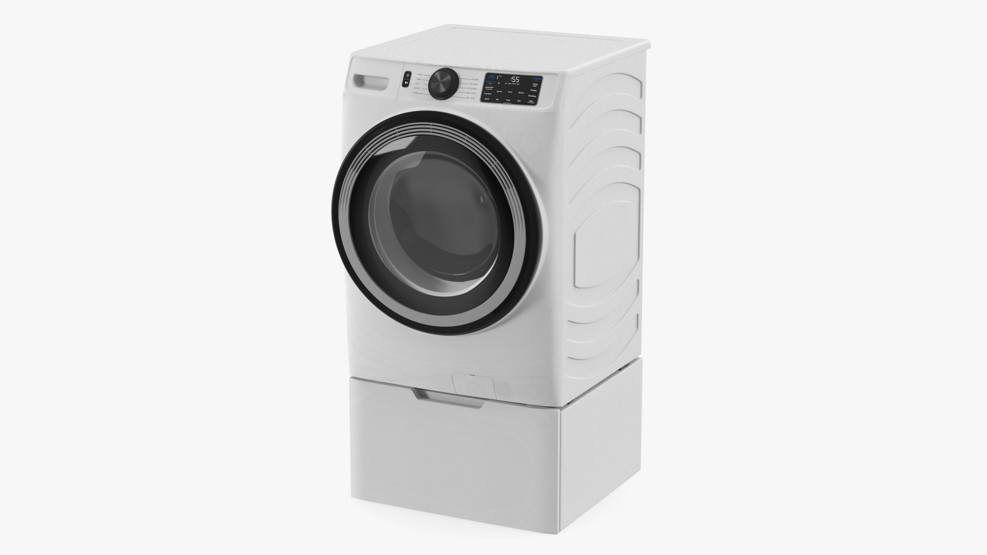 Modern Washing Machine White 3D model - TurboSquid 2177421