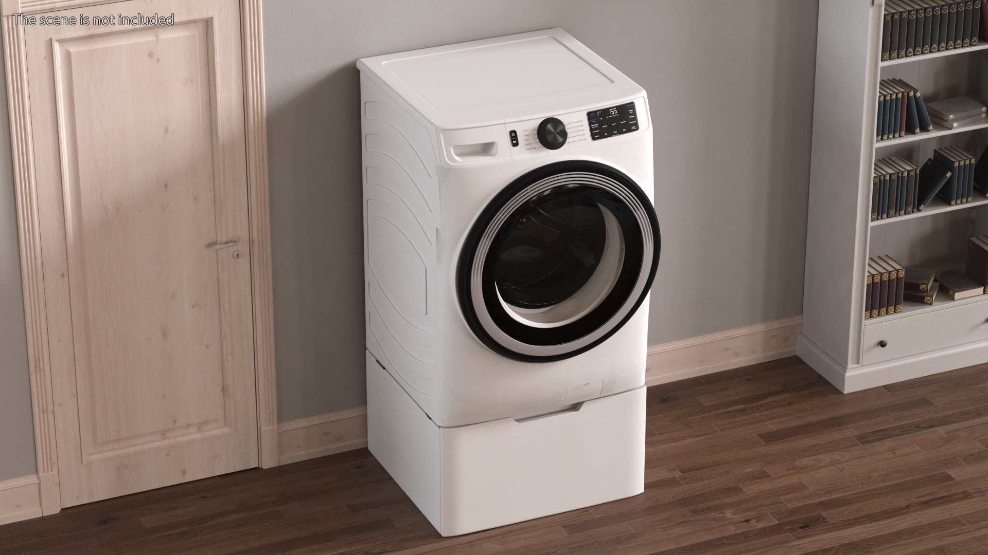 Modern Washing Machine White 3D Model - TurboSquid 2177421