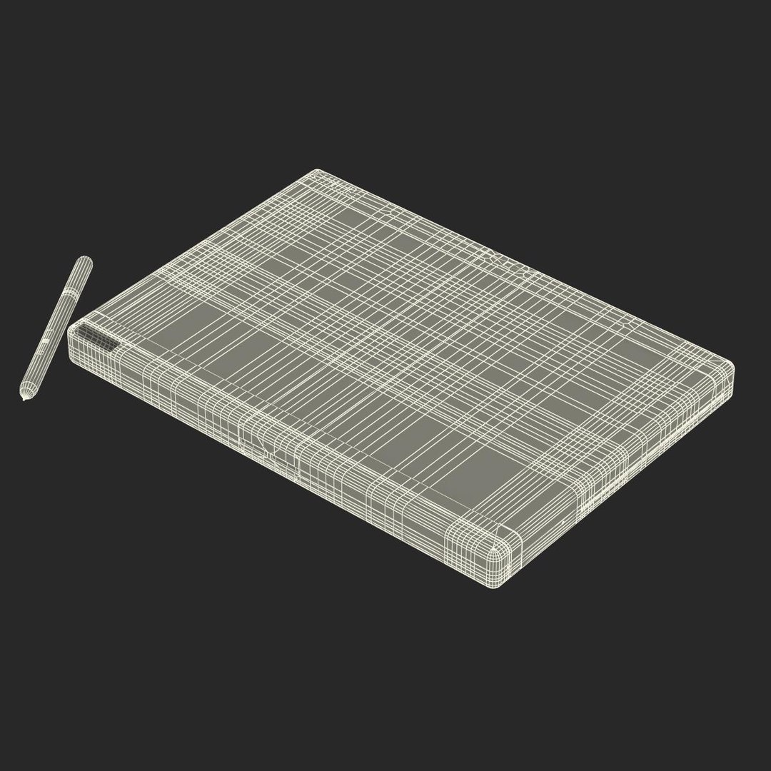 modbook apple tablet 3d model