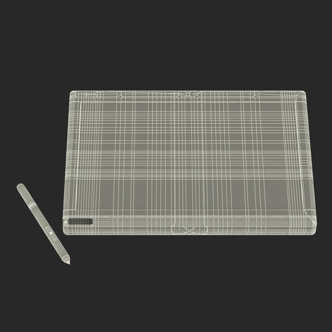 modbook apple tablet 3d model