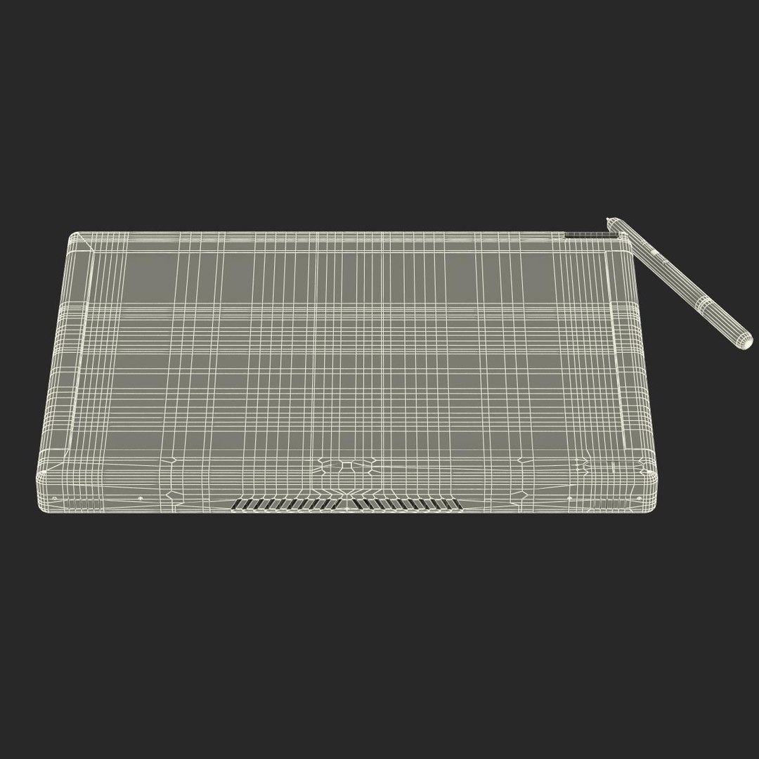 modbook apple tablet 3d model