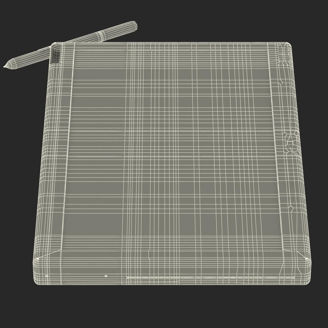 modbook apple tablet 3d model