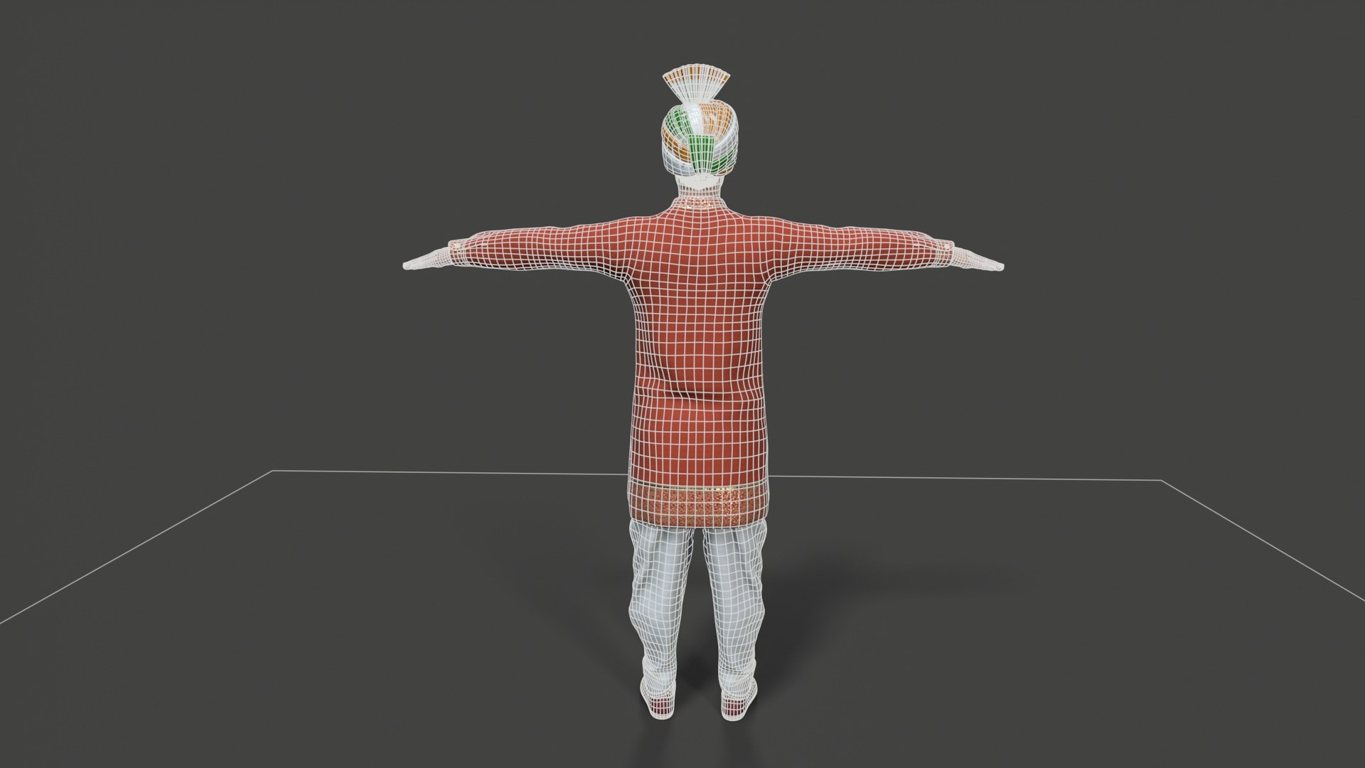 Indian Character 3D Model - TurboSquid 2417559