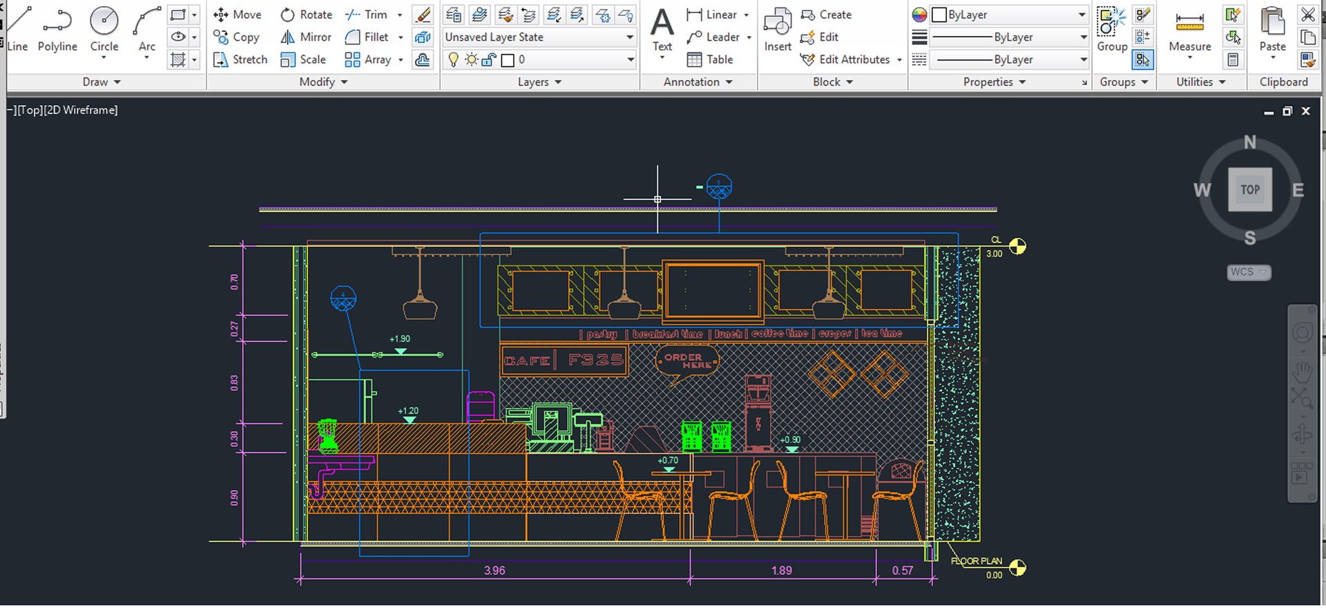3D Small Cafe Model - TurboSquid 1434096