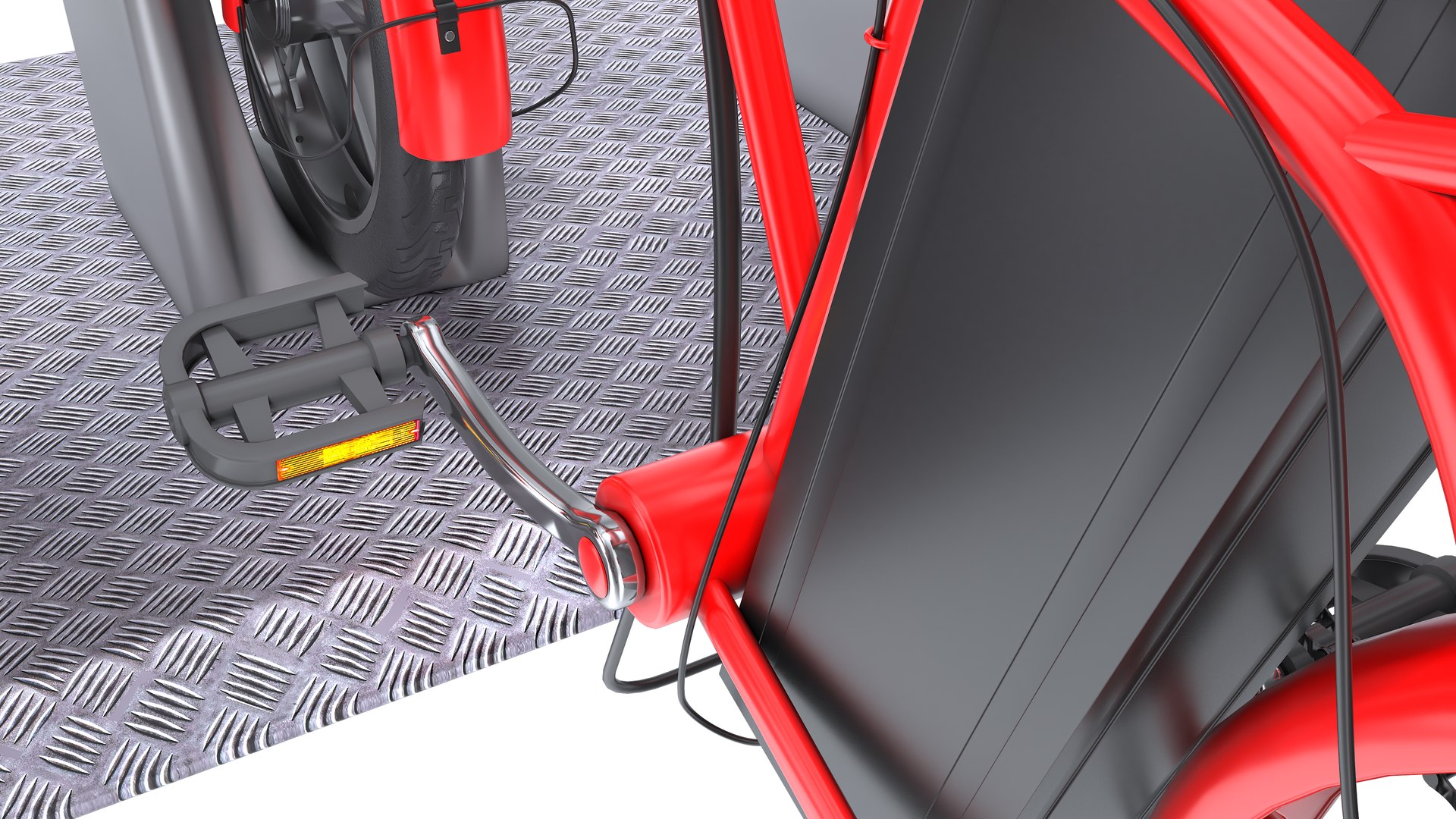 3D Bike Rental Full Rack Model - TurboSquid 2230421