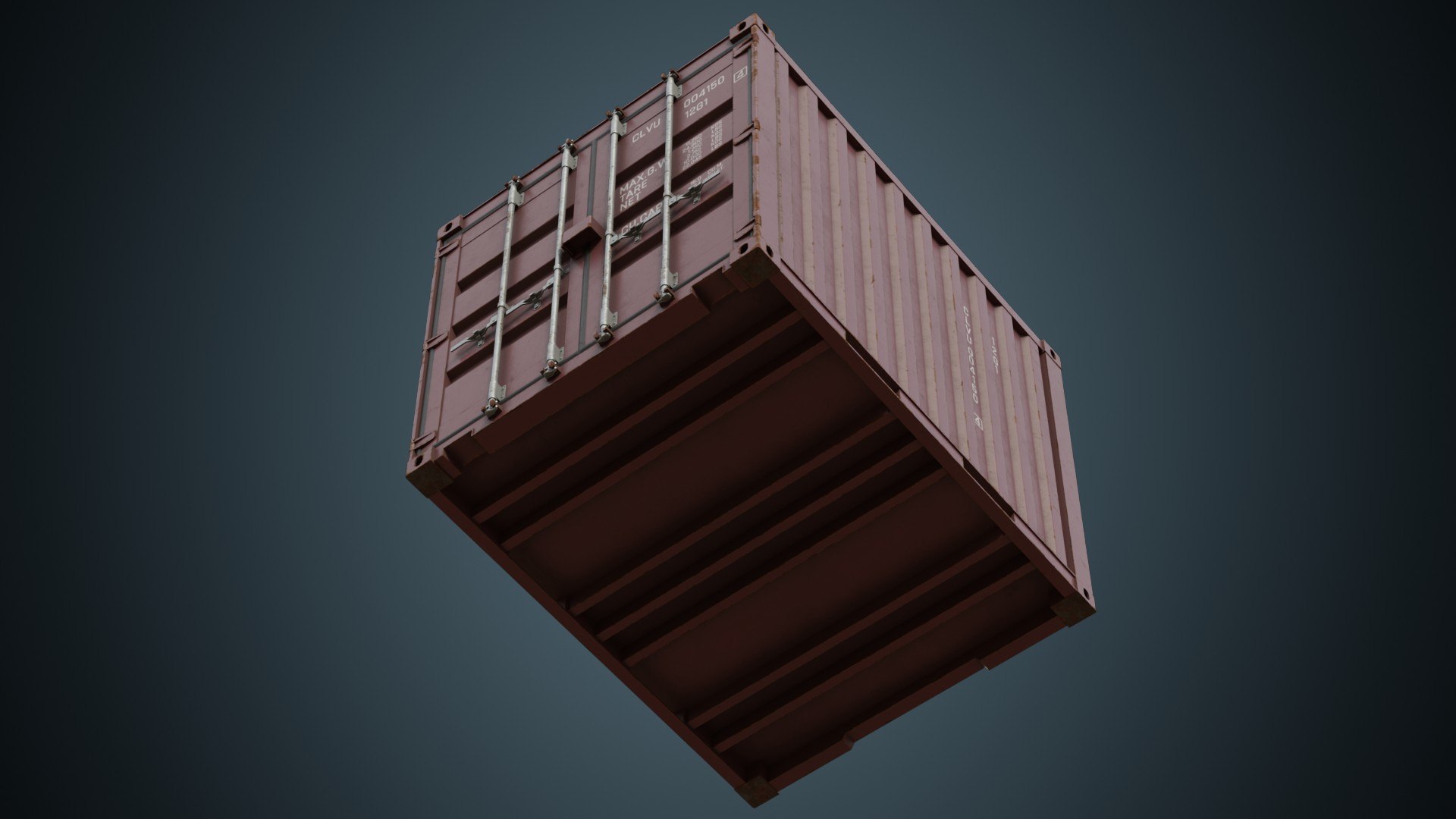 3D Cargo Container 5B Model - TurboSquid 1736612