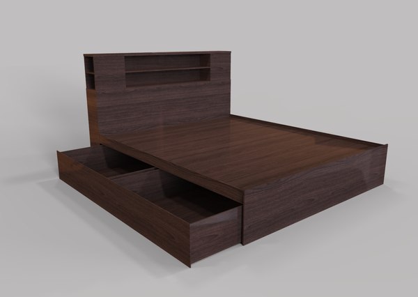 3D bed engine unity model - TurboSquid 1263442