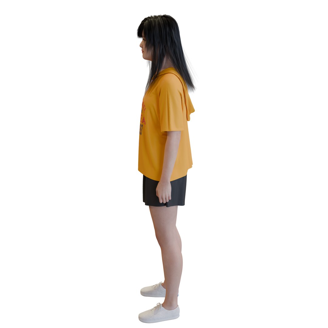 Realistic Female Model - TurboSquid 2306040