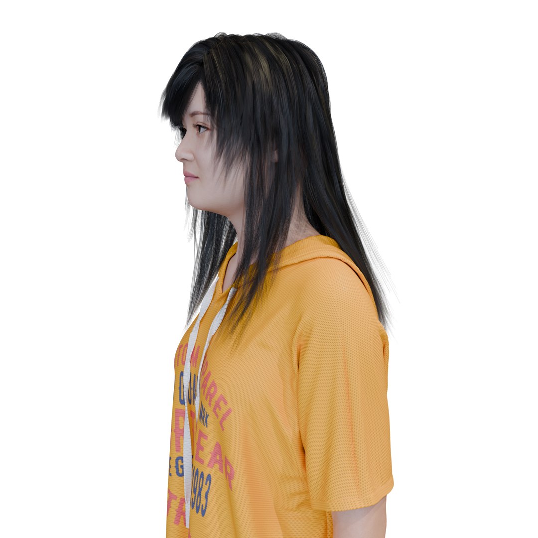 Realistic Female Model - TurboSquid 2306040