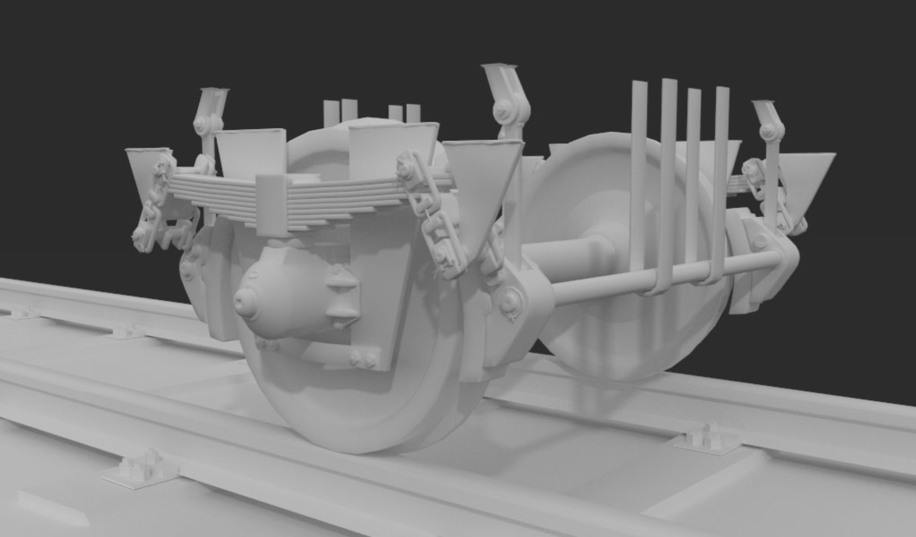 Train wheel 3D - TurboSquid 1524199