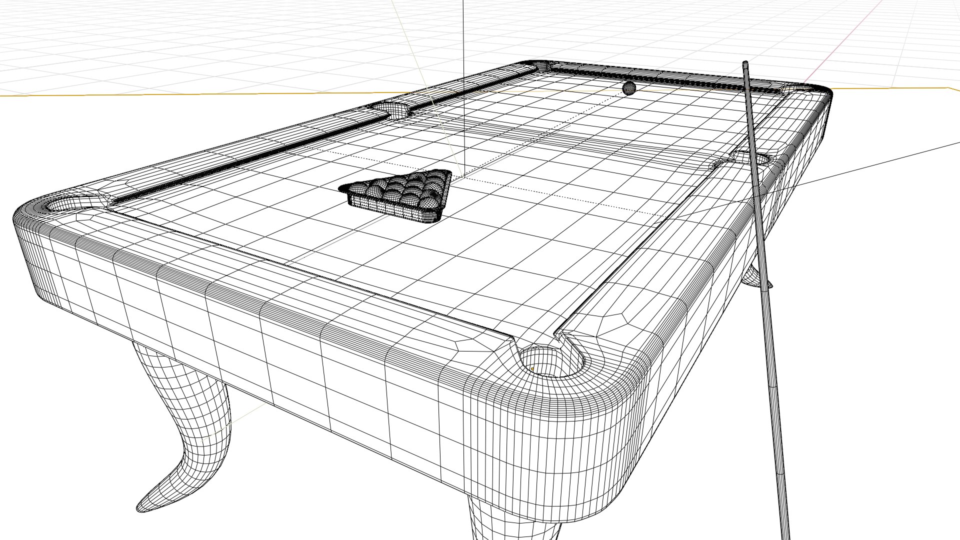 3D Billiards Table - TurboSquid 2322702
