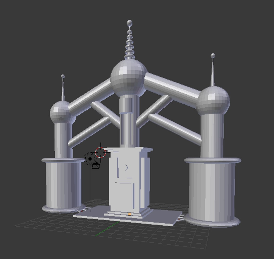 Power Generator Animations 3d Model